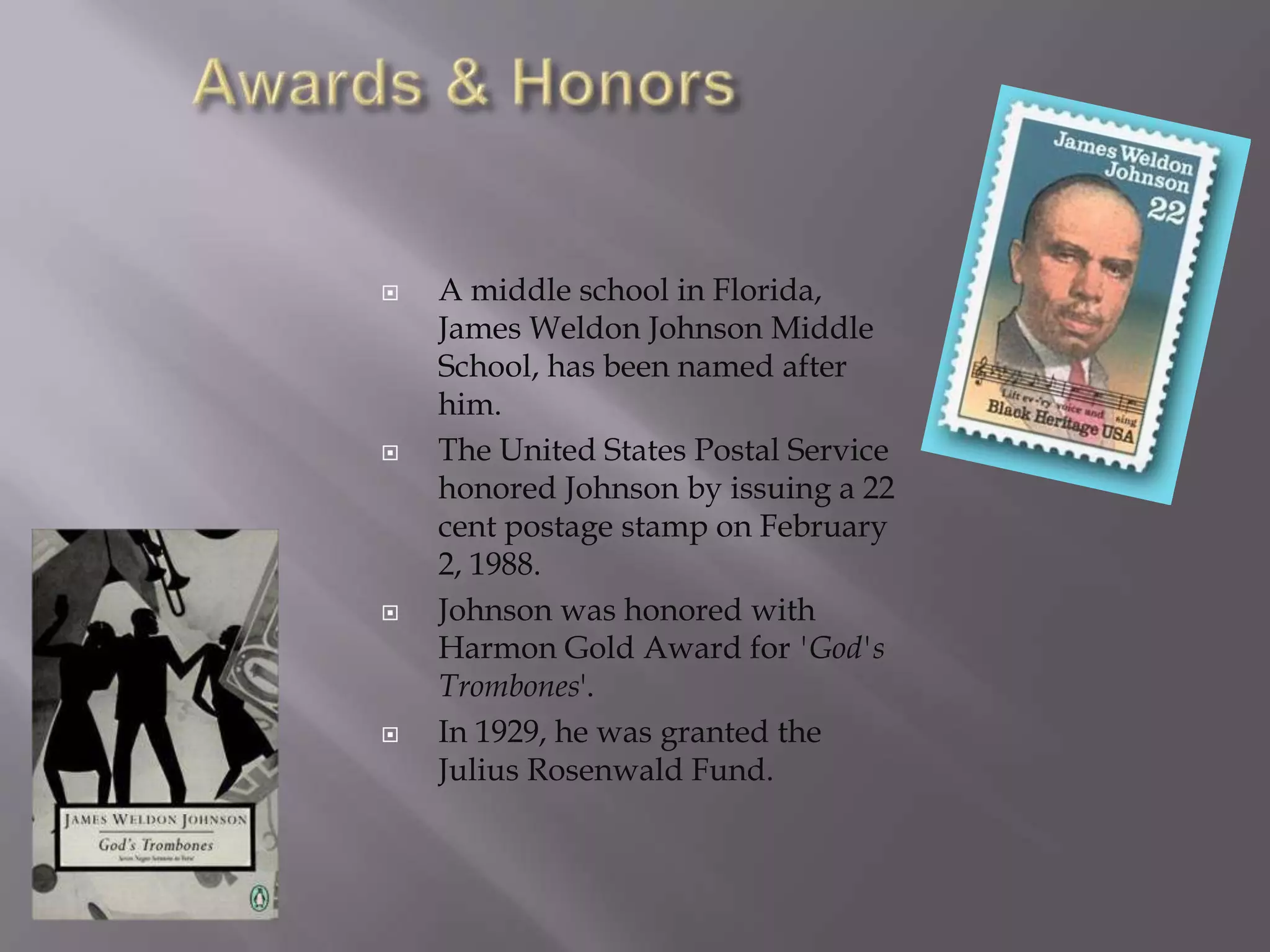 James weldon Johnson English1102 | PPTX | Poetry | Books and Literature