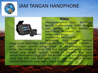 Jam handphone | PPTX