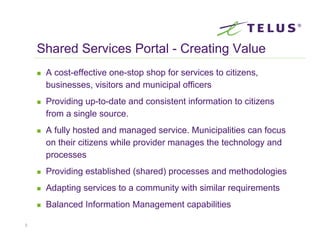 Shared Services In Government A Model For The Web | PDF | Internet ...