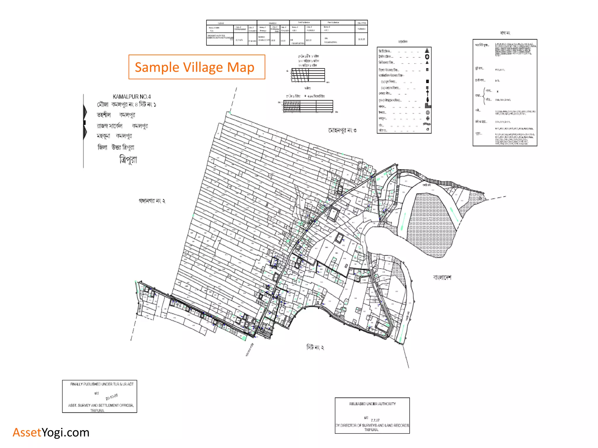 Jami Tripura - Plot & Khatian Information | PDF