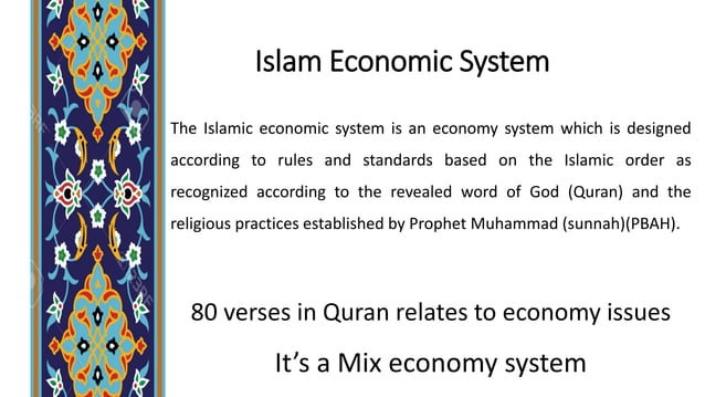 Islam Economy System | PPT