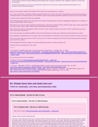 Jamie Michelle's Greatest Sissy School Hits | PDF