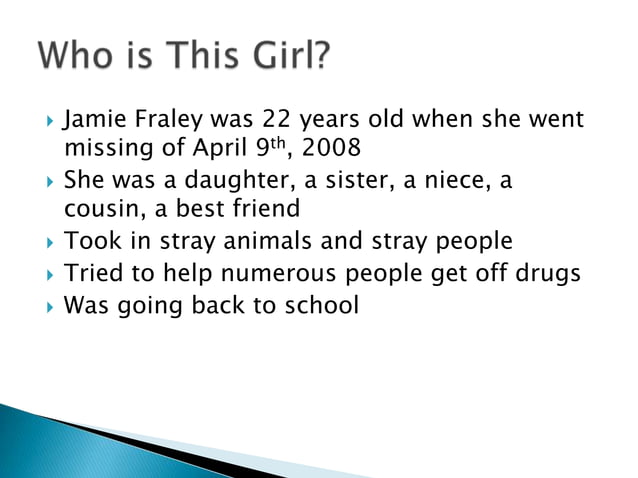 Jamie fraley | PPTX