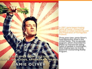 Jamie Oliver's Life Story | PDF