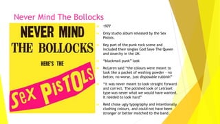 Jamie reid and Barney Bubbles | PPT