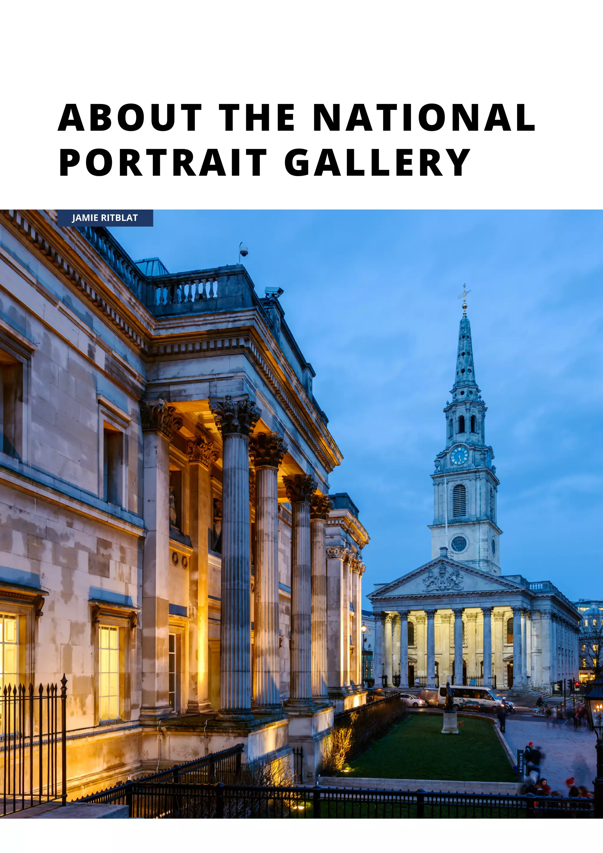 About the National Portrait Gallery | PDF