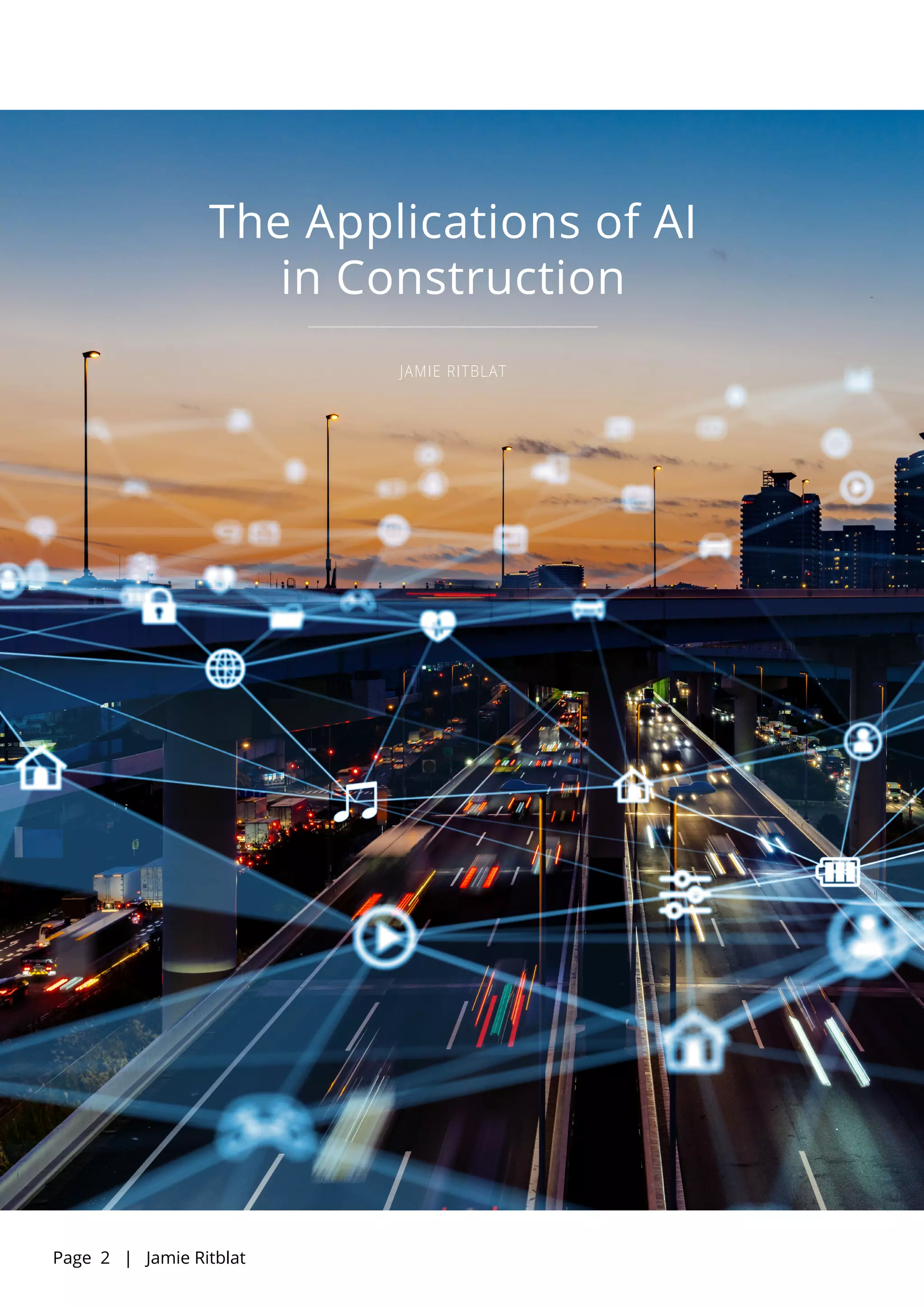 The Applications of AI in Construction | PDF