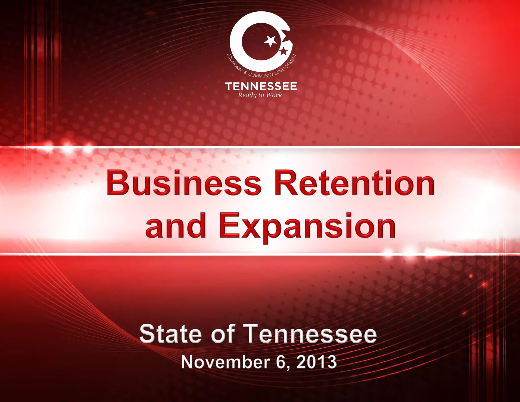 TN Business Retention & Expansion Course 2013 - Experts Panel - Jamie ...