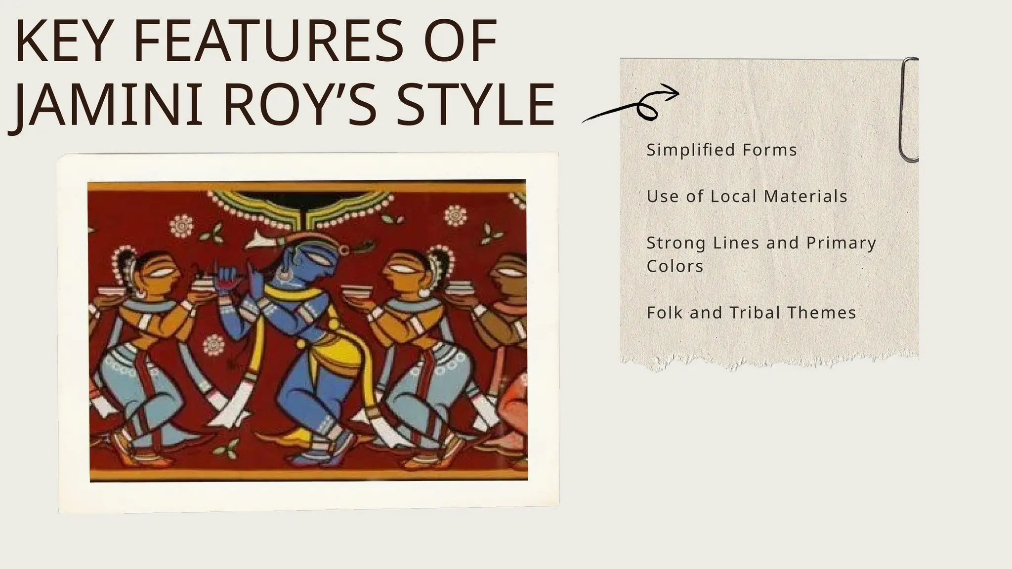 Presentation of Jamini Roy’s Style of Painting.pptx