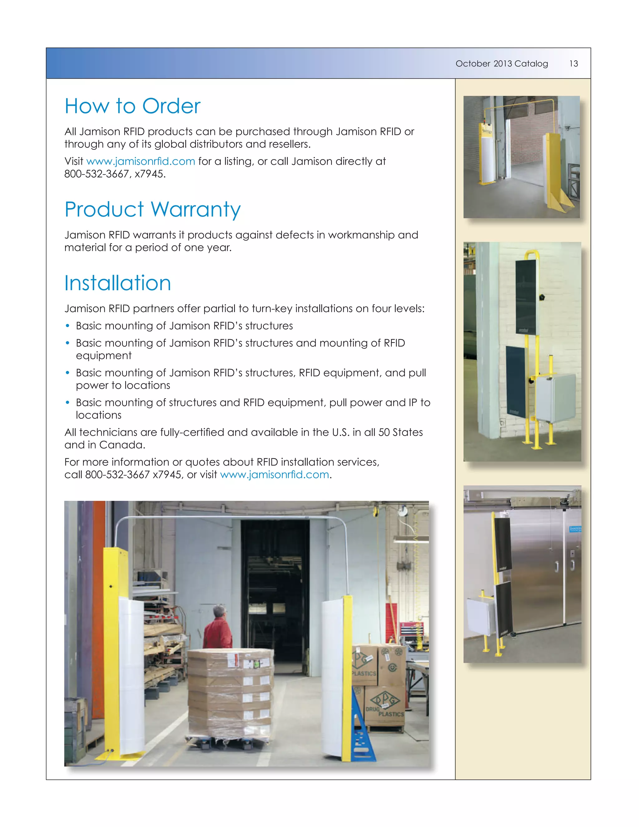 Quick & Easy RFID Deployments - Jamison RFID Portals and Enclosures ...