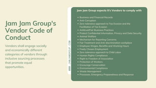 Jam Jam Group Corporate Presentation 2020 | Seed Processing, Contract ...