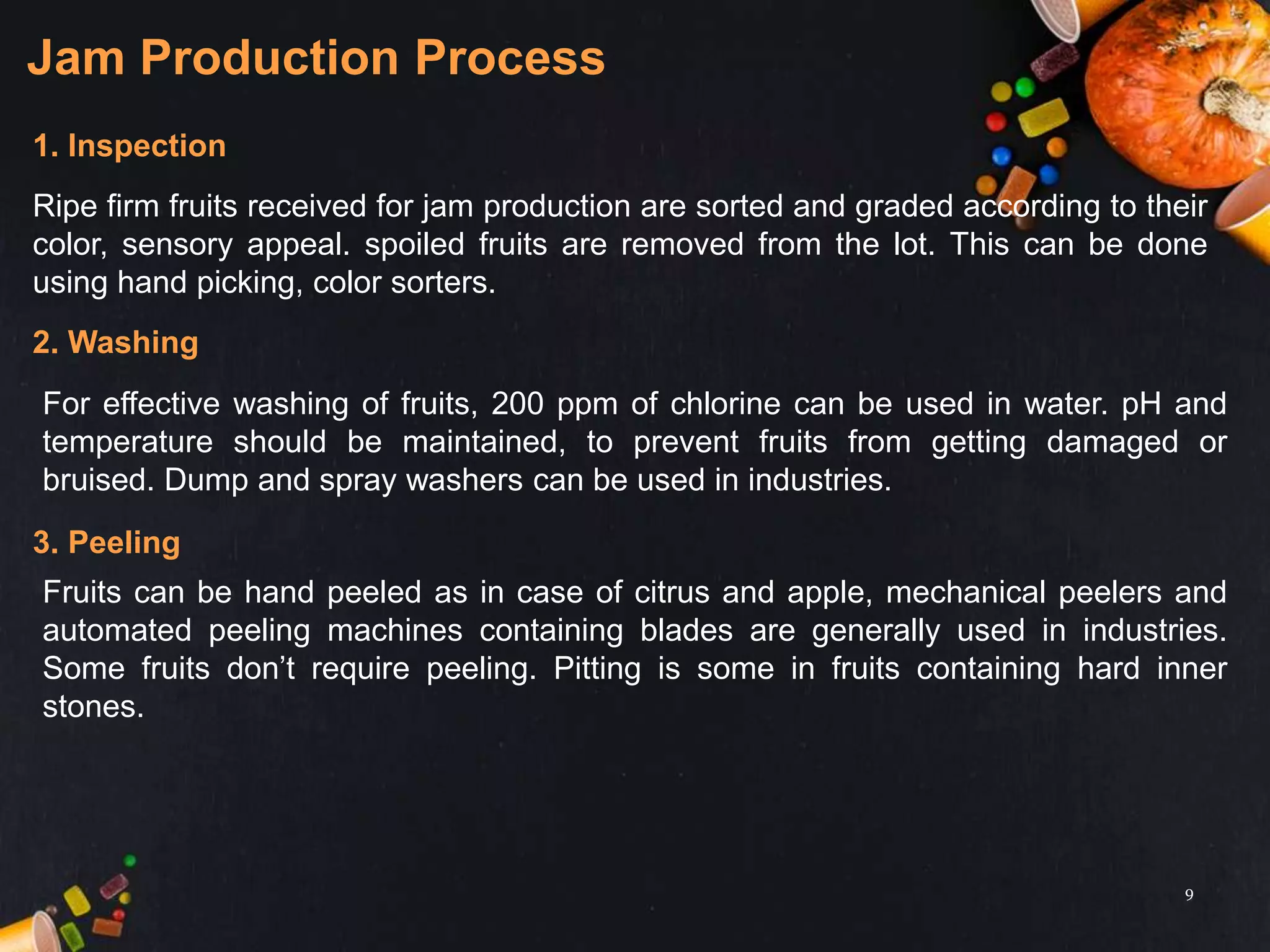 Jam, jellies, marmalade, Preserves | PPTX