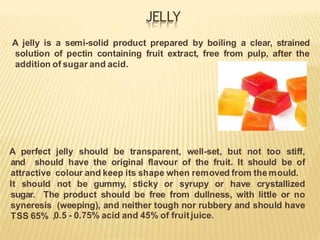 Jam jelly & marmlade preparation abhay | PDF