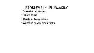 Jam, jelly, marmalade, chutney, | PPTX