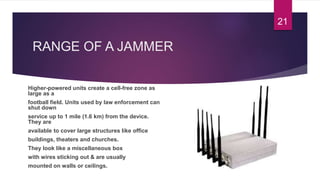 Jamming Devices and how they works? | PPTX