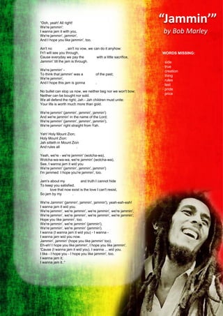 Jammin ppt | PDF