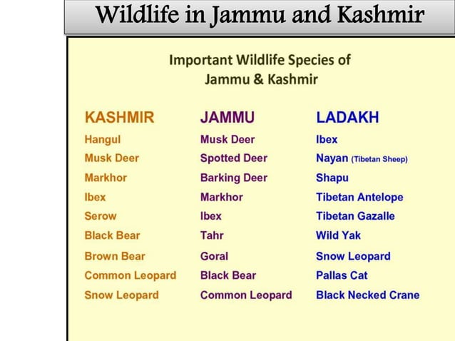 Jammu & kashmir ppt | PPTX | Geography | Science