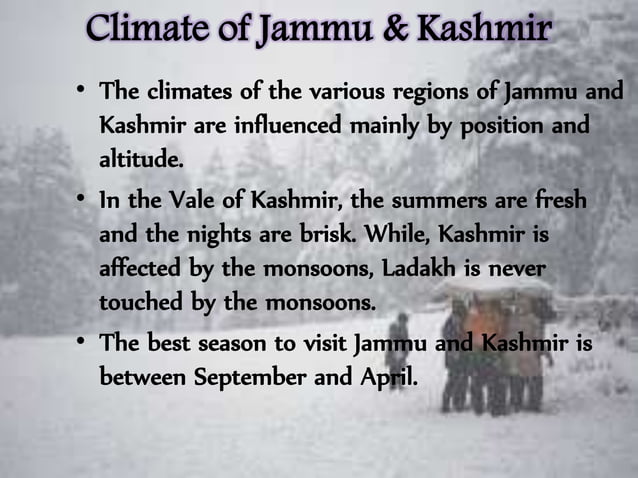 Jammu & kashmir ppt | PPTX | Geography | Science