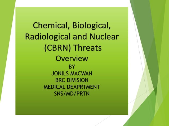 Jam CBRN overview.pptx final | PPTX | First Aid | Injuries
