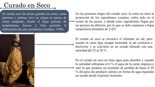 OBTENCION DEL JAMON CURADO | PPTX
