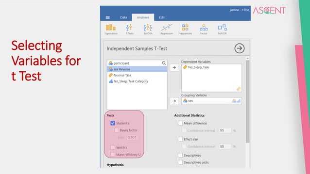 Jamovi for statistical data analysis | PDF