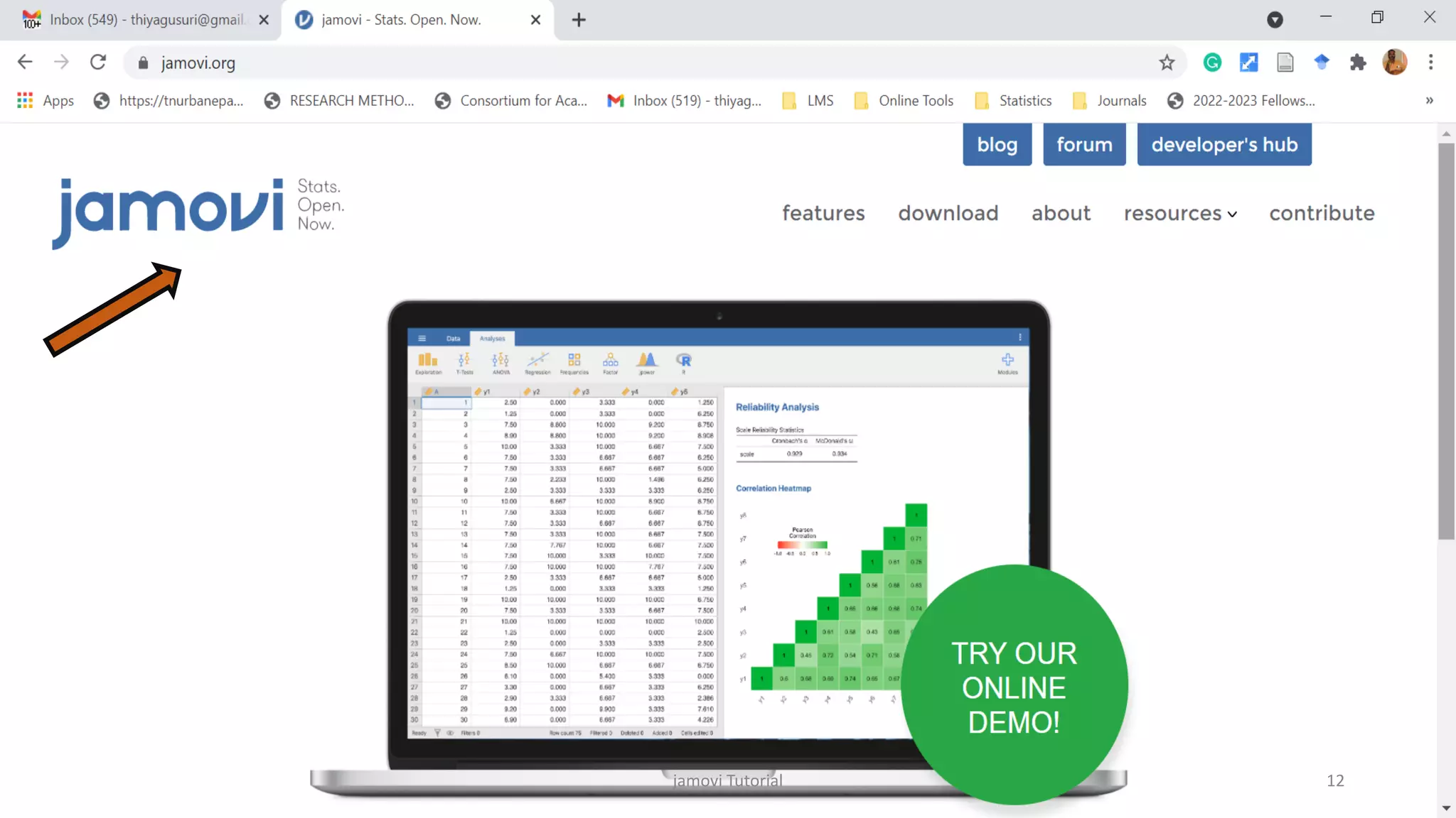 Jamovi Tutorial (Free and Open Source Statistical Software) | PDF