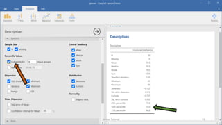 Jamovi Tutorial (Free and Open Source Statistical Software) | PDF