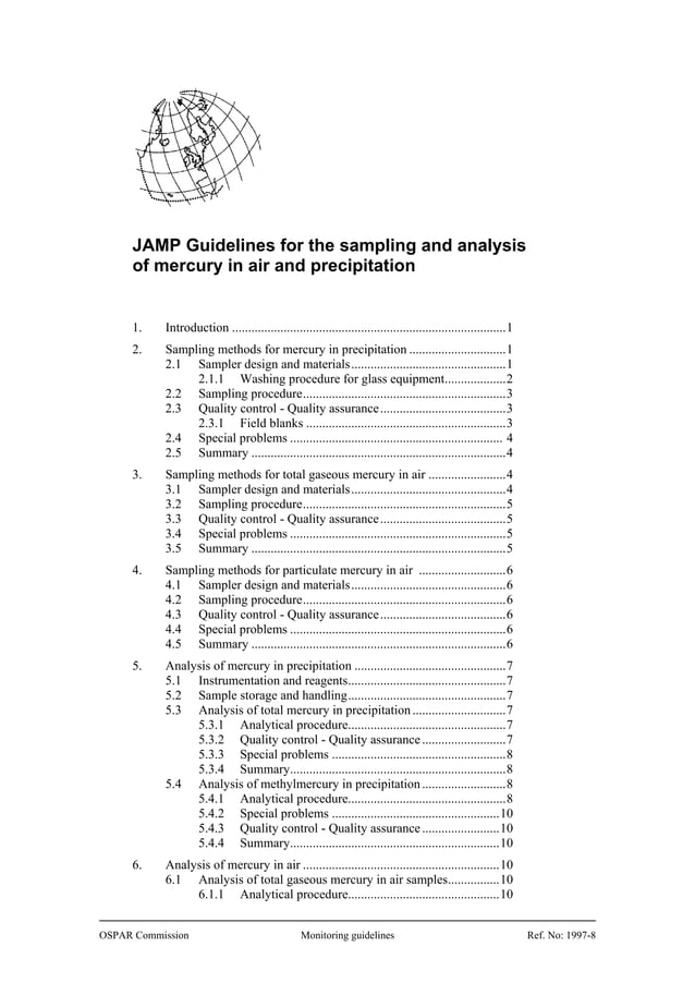 Jamp document mercury | PDF
