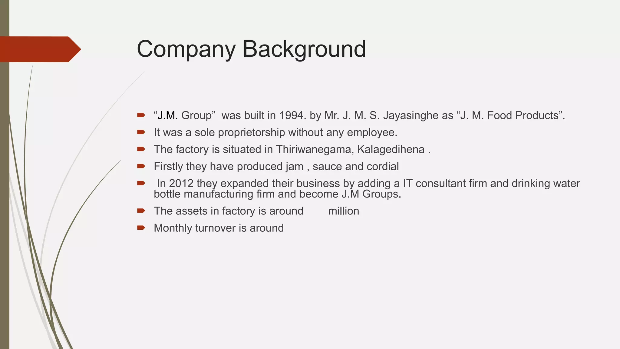 Jam production process | PPTX