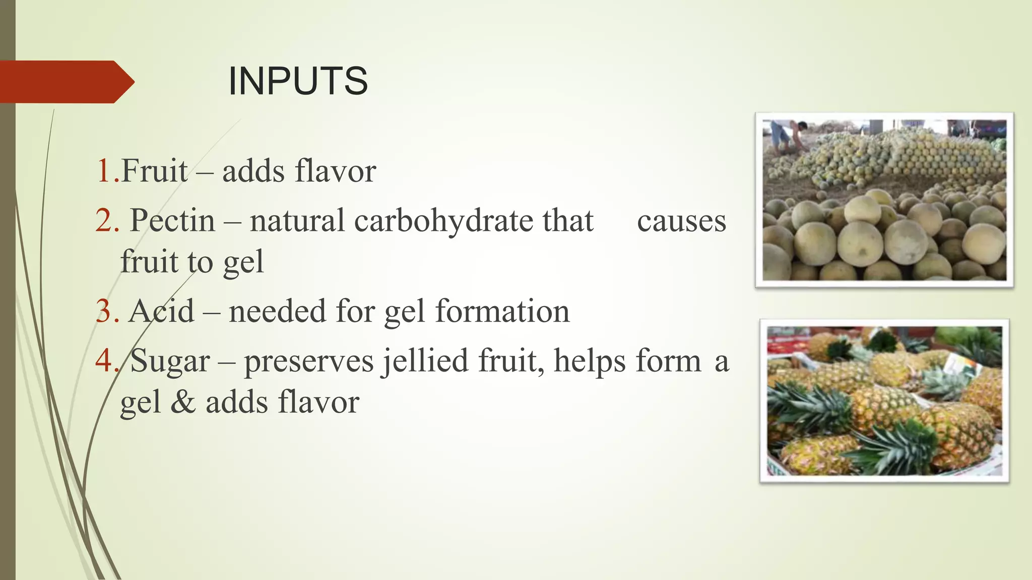 Jam production process | PPTX