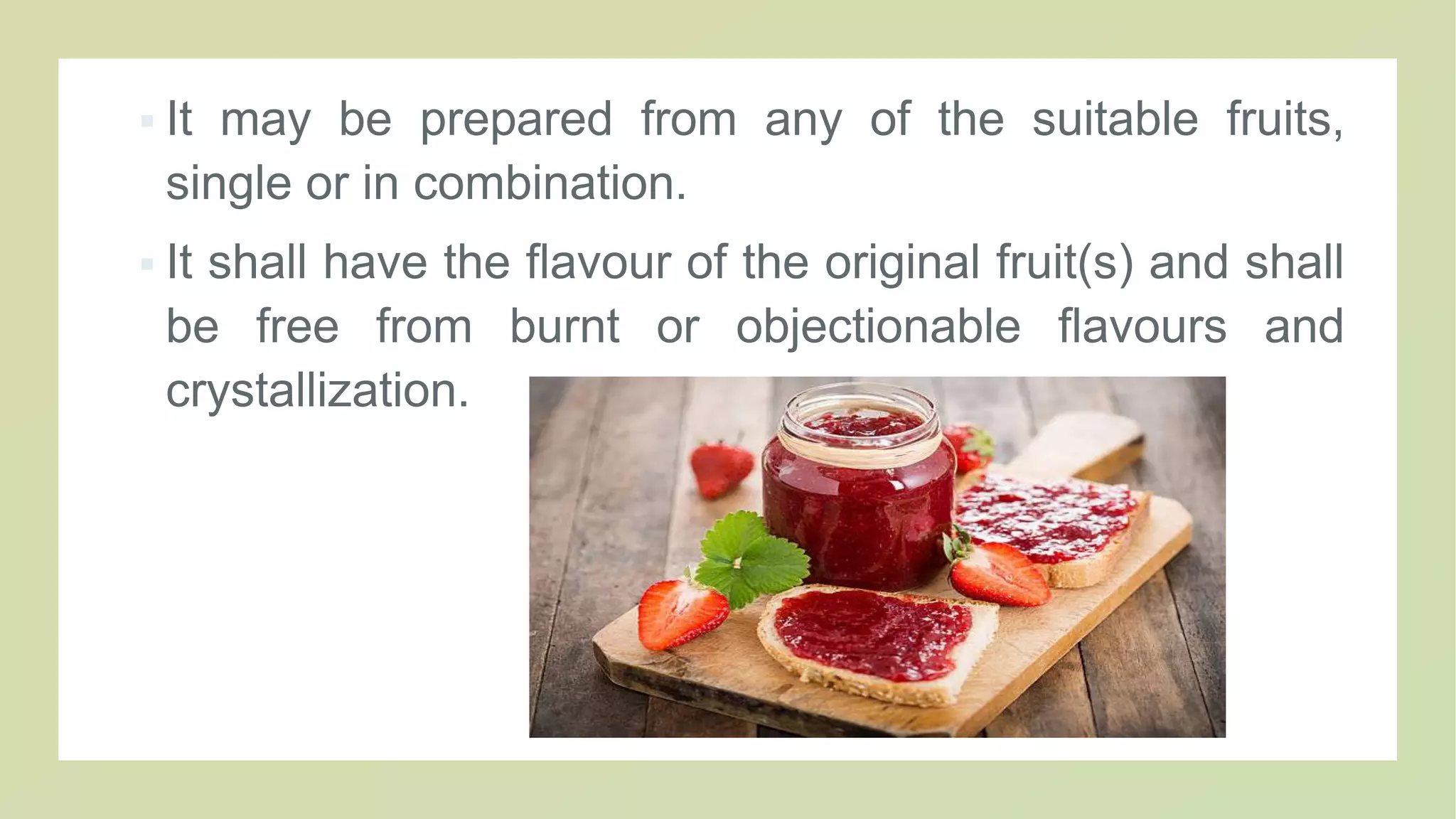 Jam preparation | PPTX