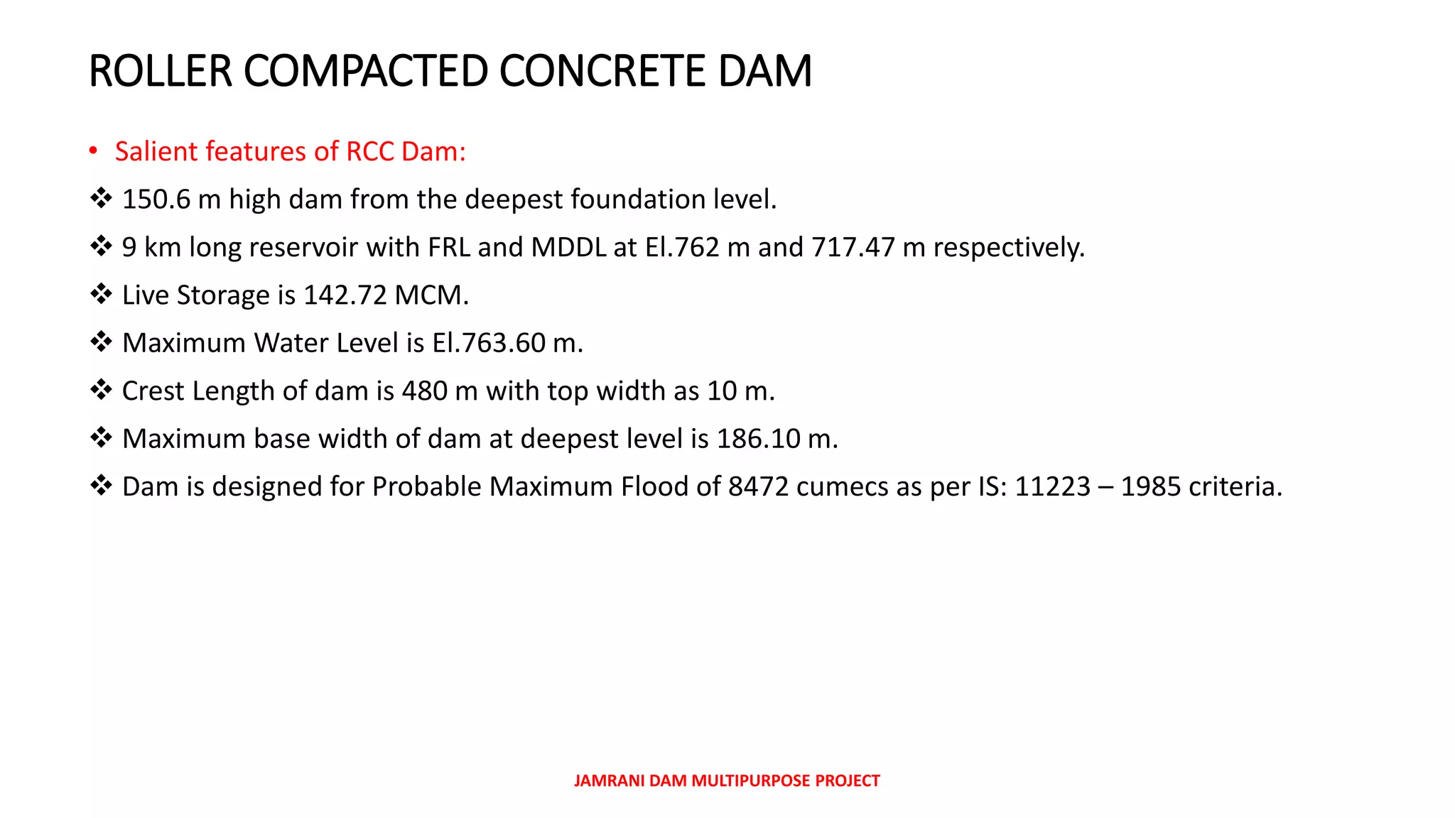 Jamrani dam ppt | PPTX