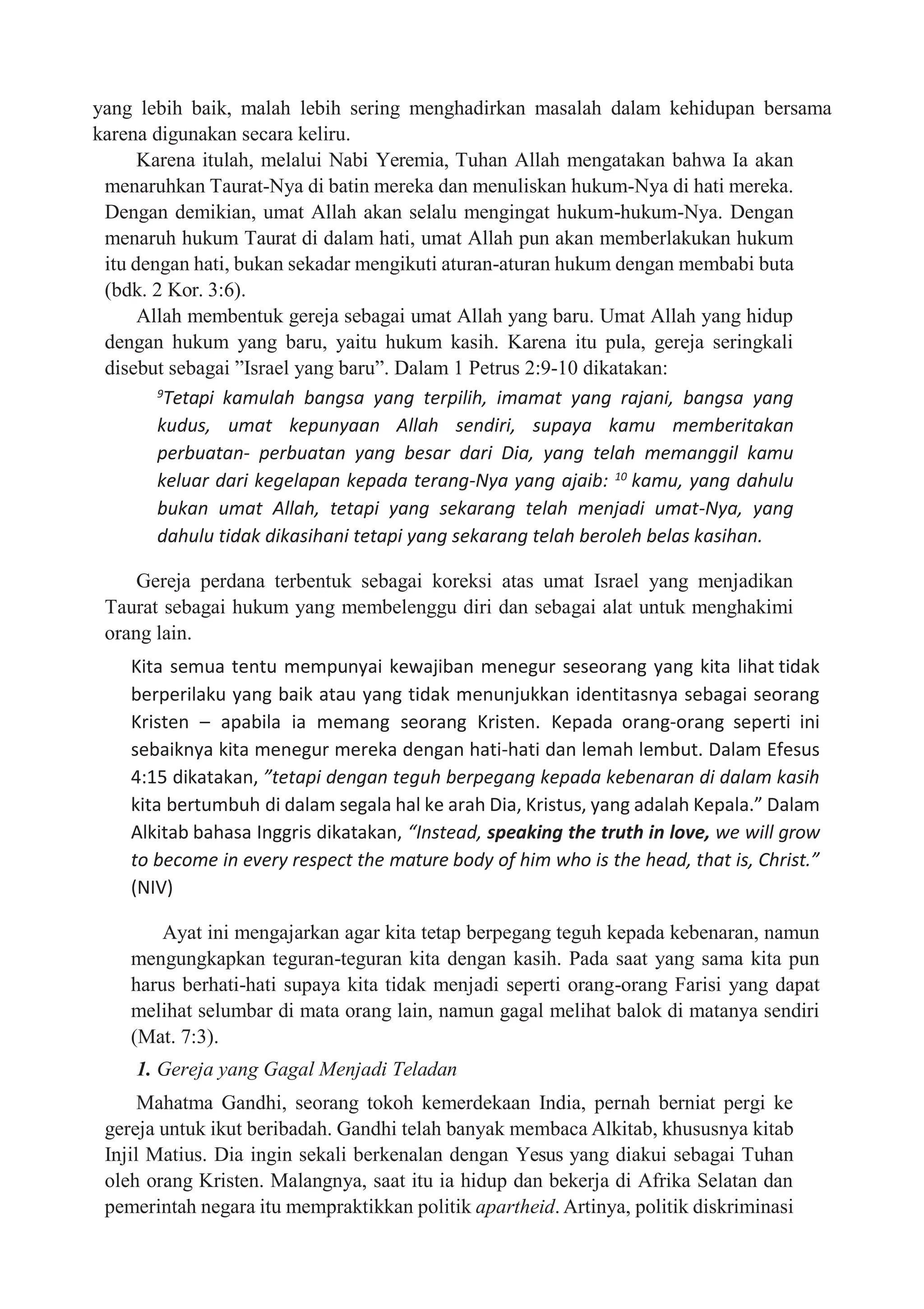 Modul Bahan Ajar kelas 9 Mapel PAK & Budi Pekerti | DOCX