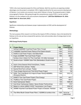 Impact of CPEC on Pakistan | PDF | Asia Travel | Travel Locations