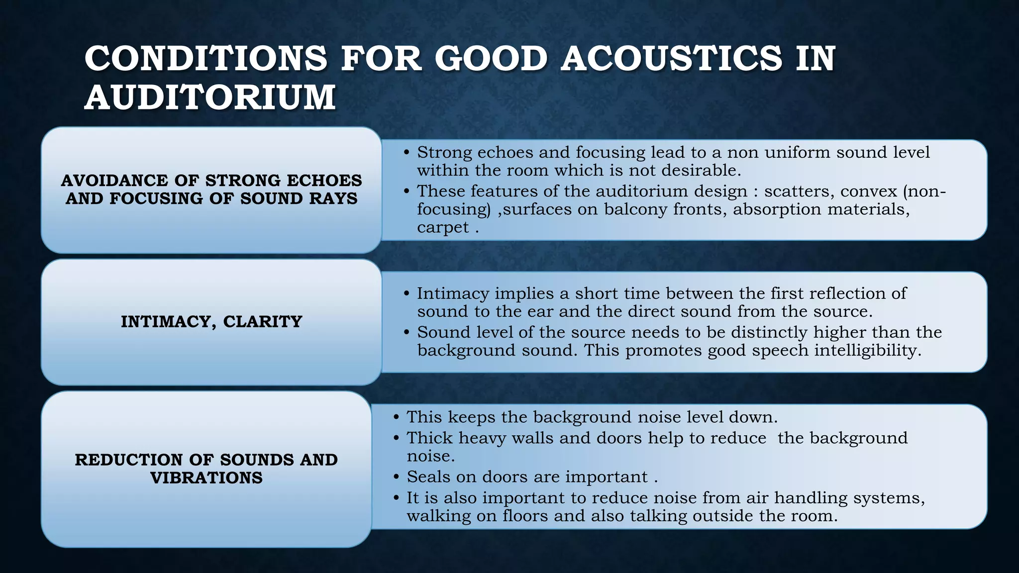Jamshed bhabha theatre, ncpa, nariman point - ACOUSTICS - AUDITORIUM ...