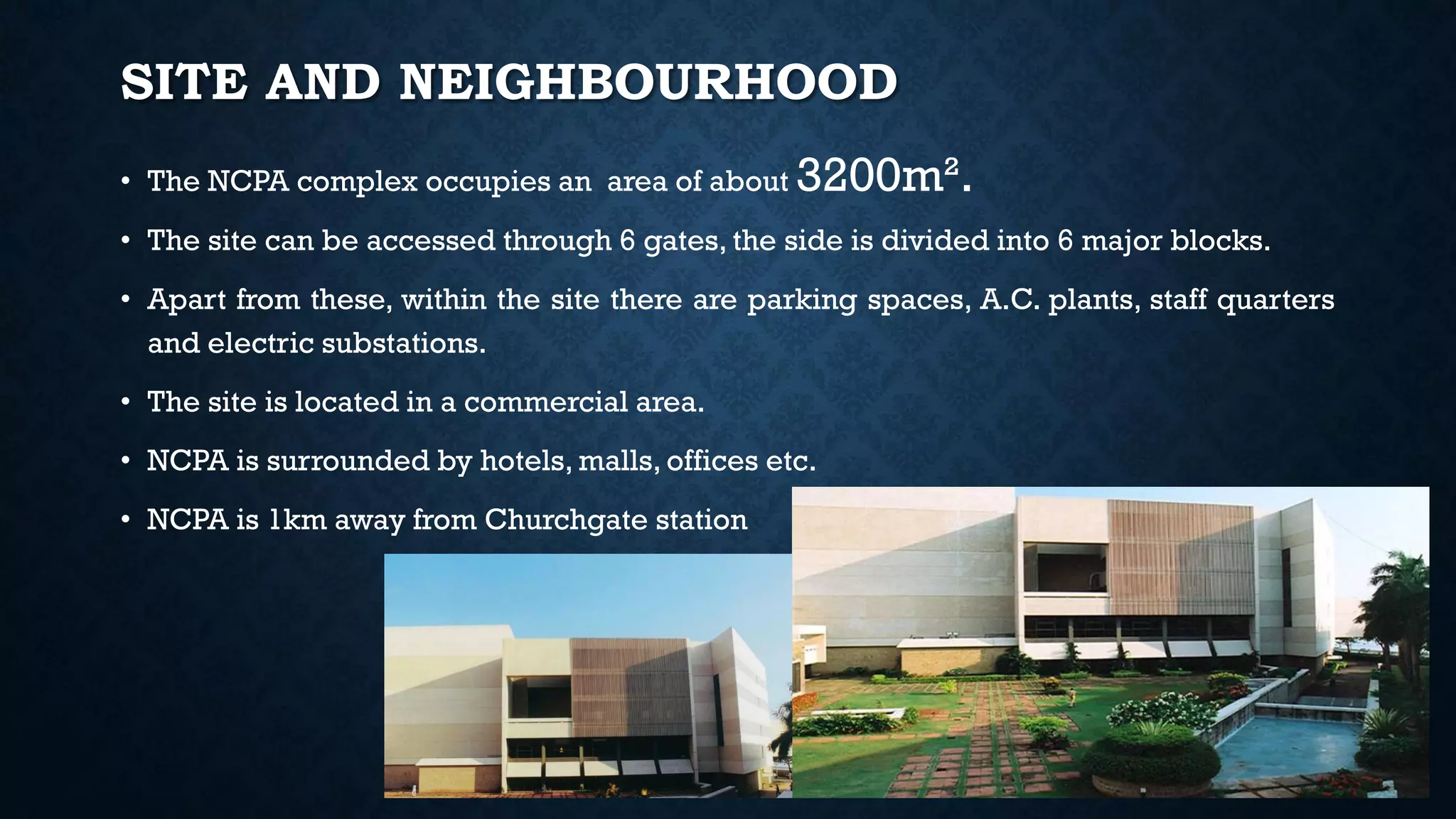 Jamshed bhabha theatre, ncpa, nariman point - ACOUSTICS - AUDITORIUM - MUMBAI | PDF