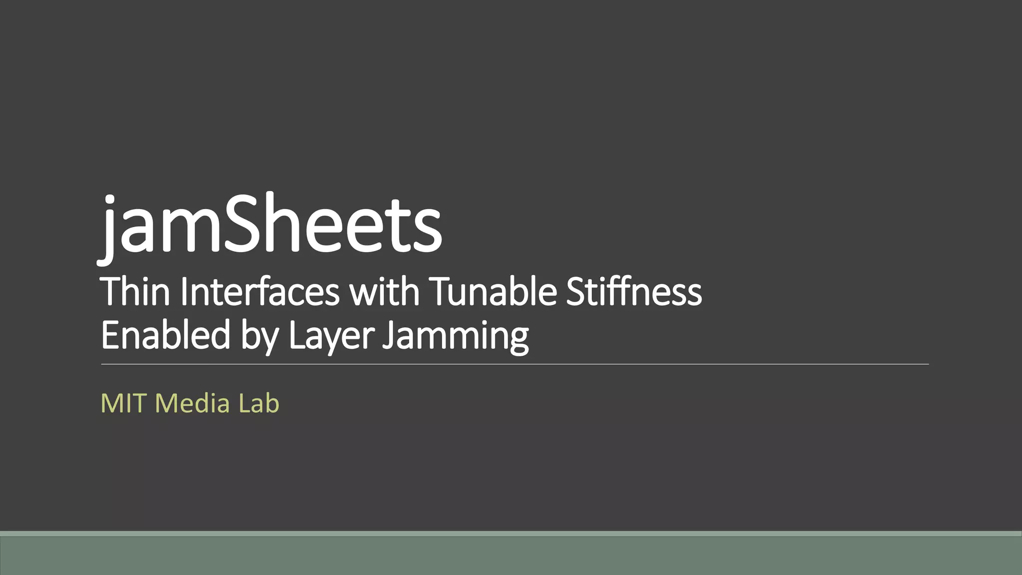 Jam sheets MIT | PDF