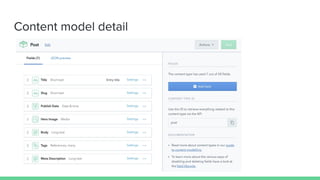 JAMstack with gatsby, contentful and netlify aka the dream stack | PPT
