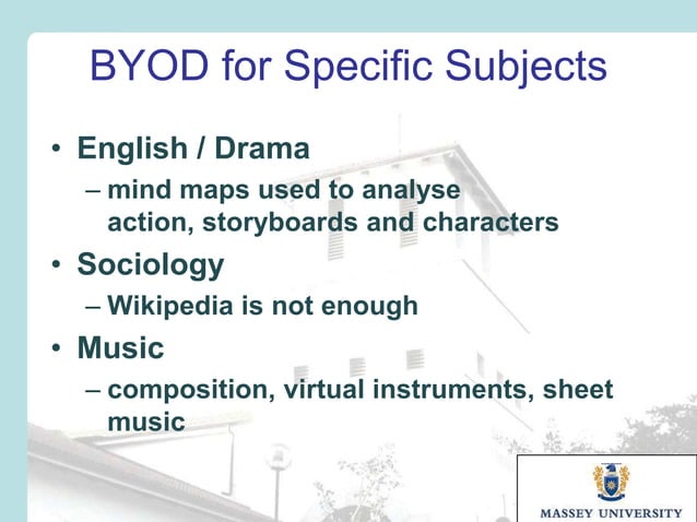 Jam today - Embedding BYOD into Classroom Practice | PPT