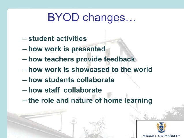 Jam today - Embedding BYOD into Classroom Practice | PPT