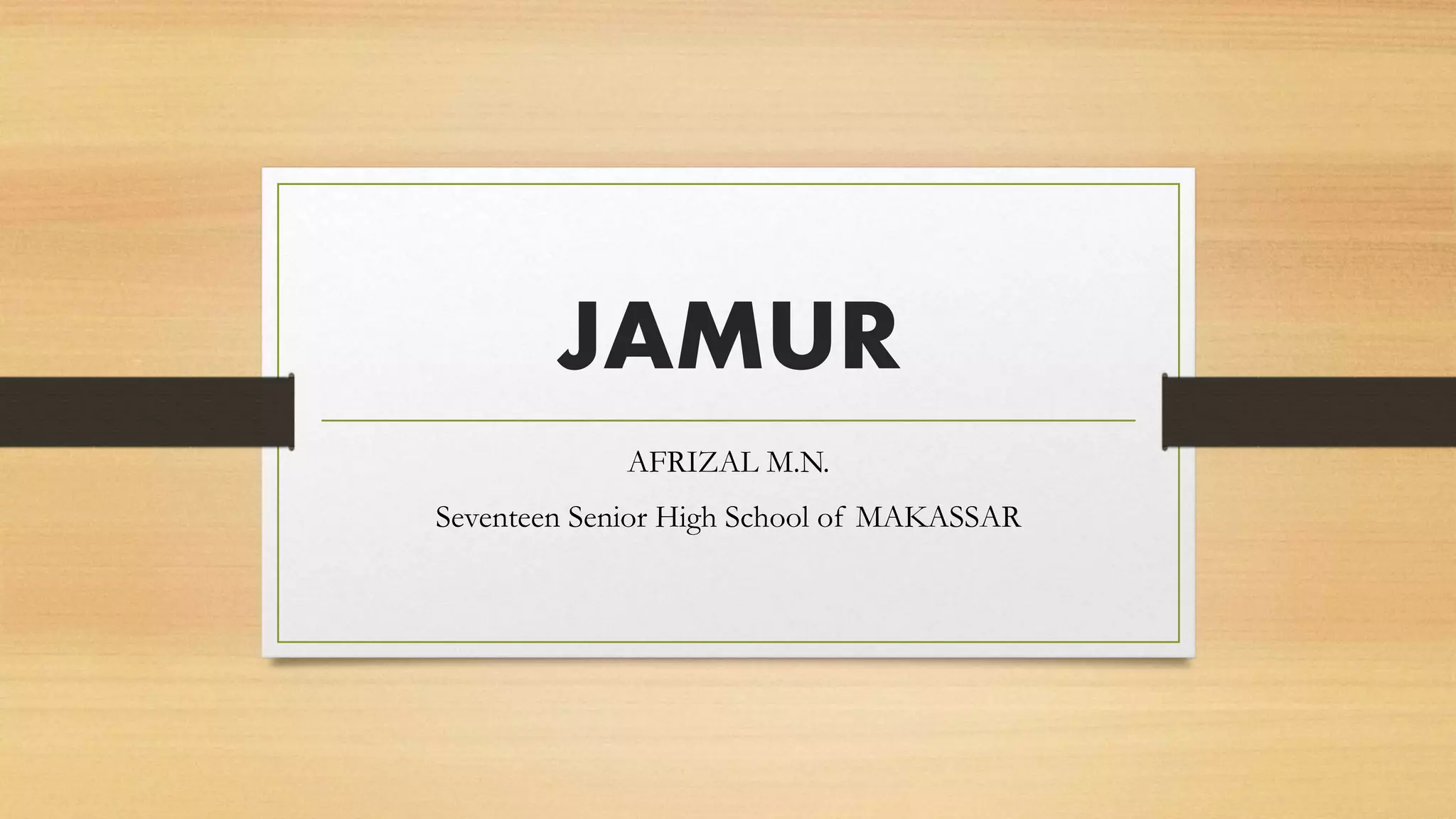 Jamur | PPT