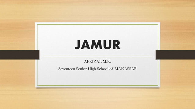 Jamur | PPT