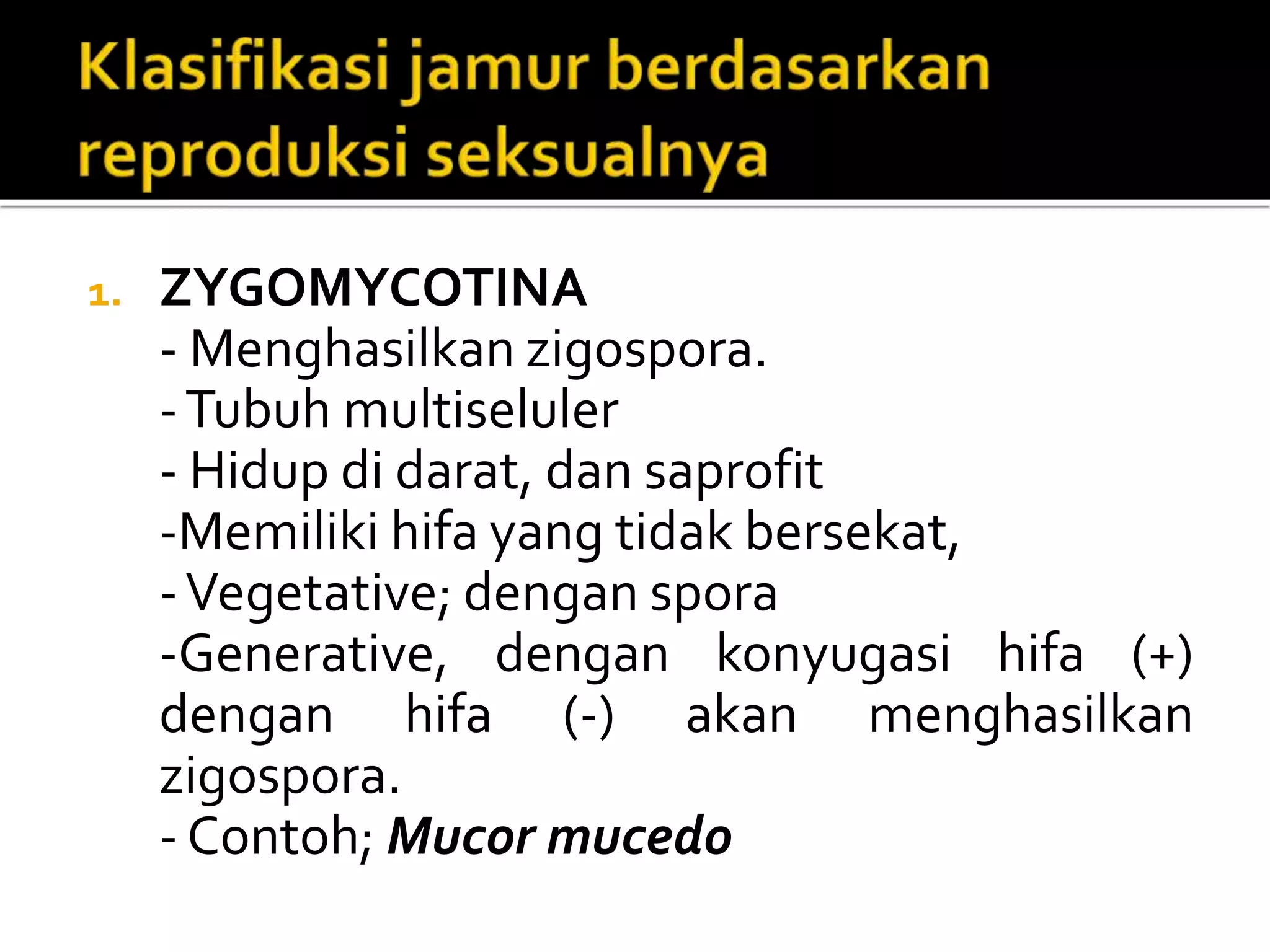 Presentasi Jamur (fungi) | PPTX