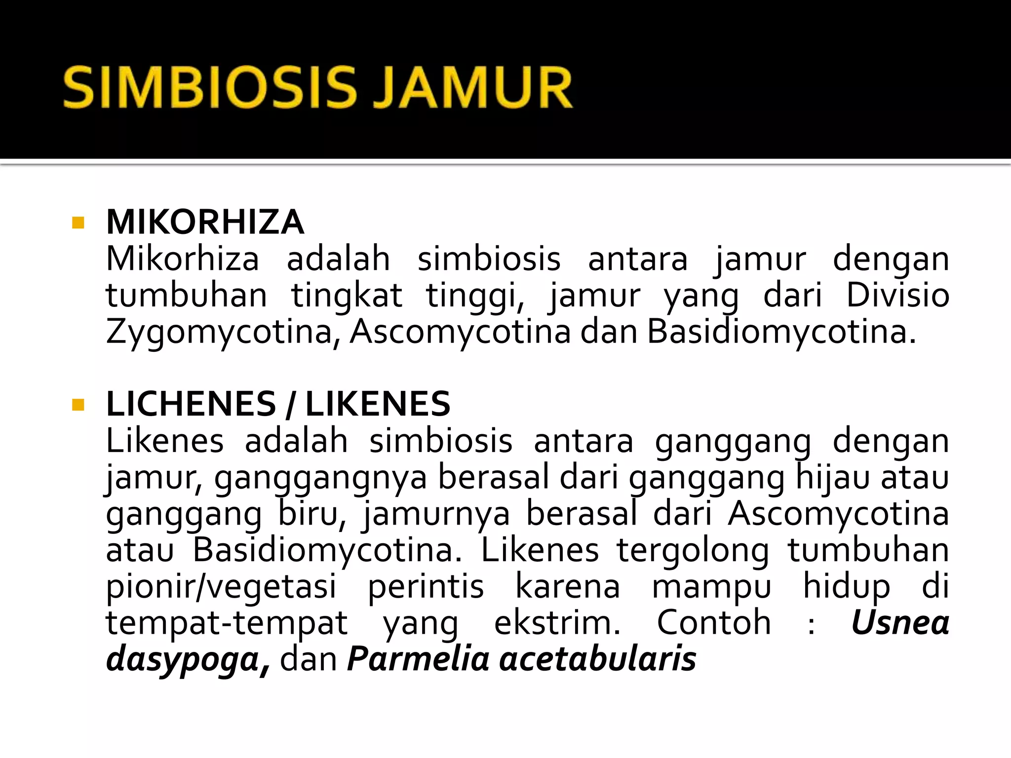 Presentasi Jamur (fungi) | PPTX