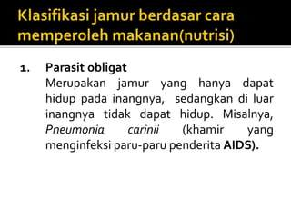 Presentasi Jamur (fungi) | PPTX