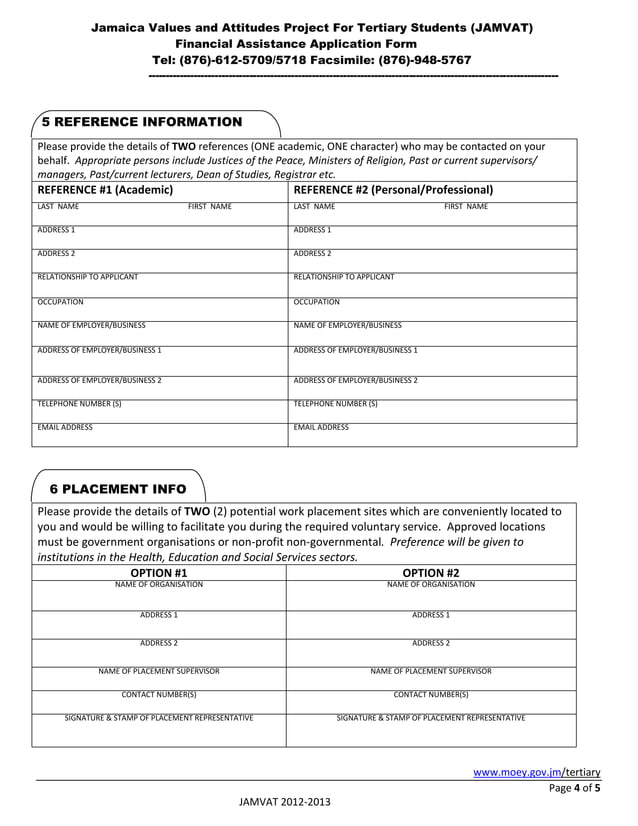Jamvat application form 2012 2013 | PDF | Government Support and ...