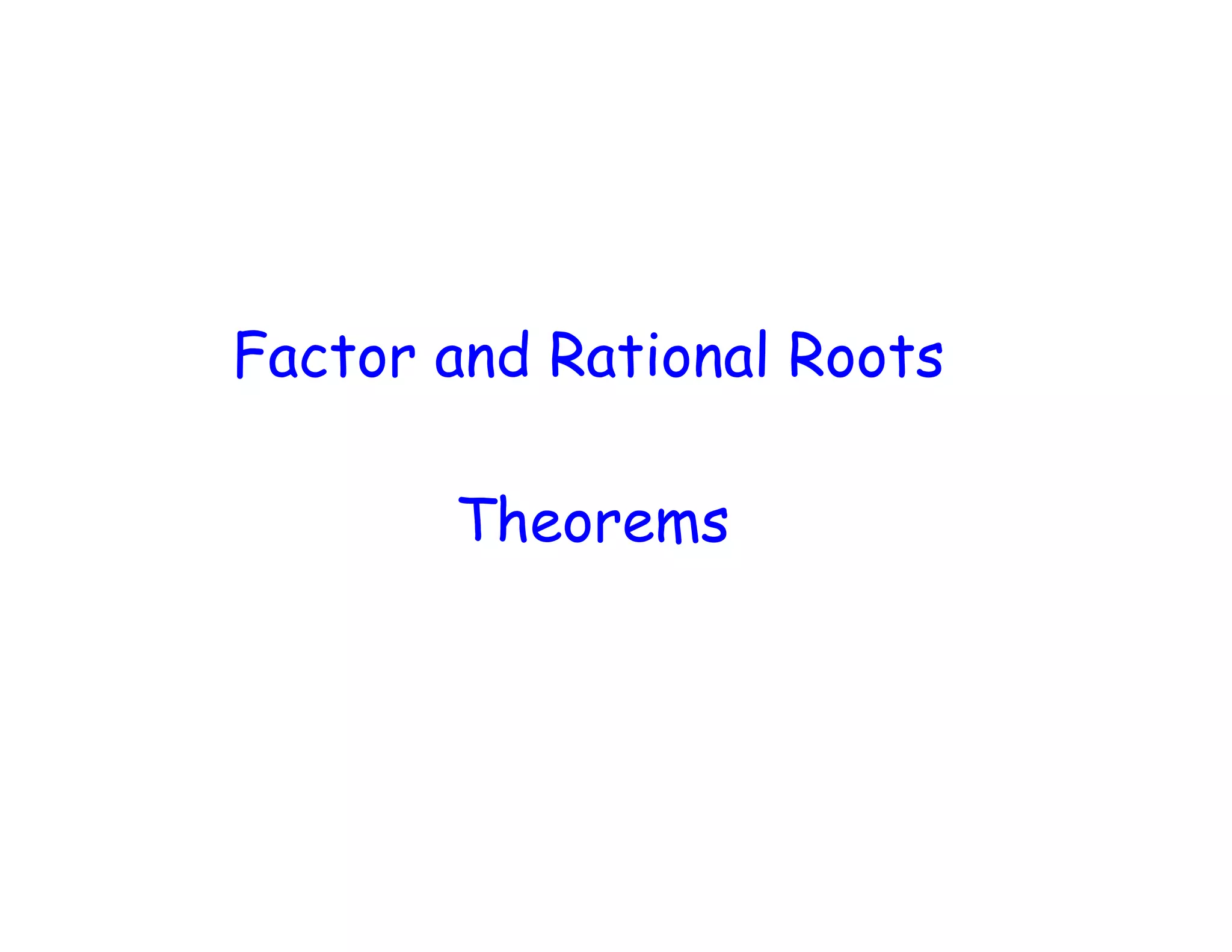 Jan. 12 Binomial Factor Theorm | PDF