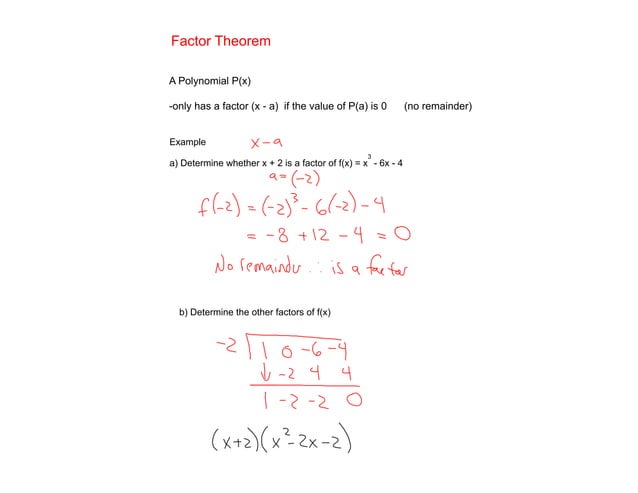 Jan. 12 Binomial Factor Theorm | PDF