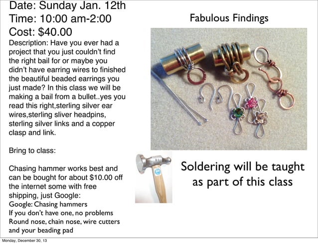 January Classes | PPT