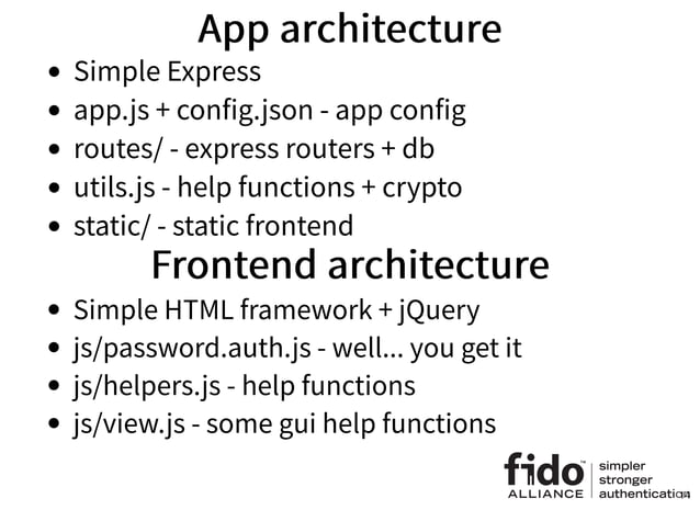 Webauthn Tutorial | PPT
